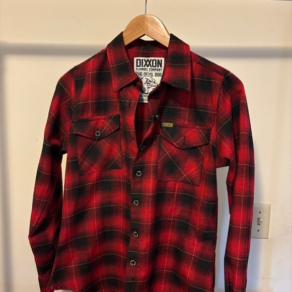 DIXXON | Tops | Og Dixxon Flannel Devil Dog Small Marines | Poshmark